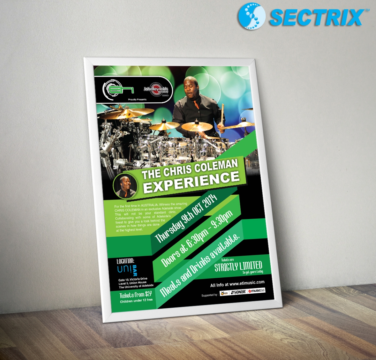 ETI Music Chris Coleman Poster | SECTRIX