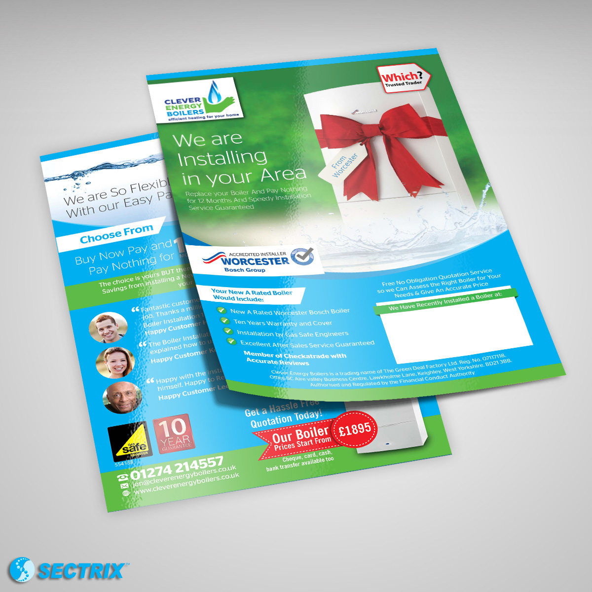 Clever Energy Boilers Flyer | SECTRIX