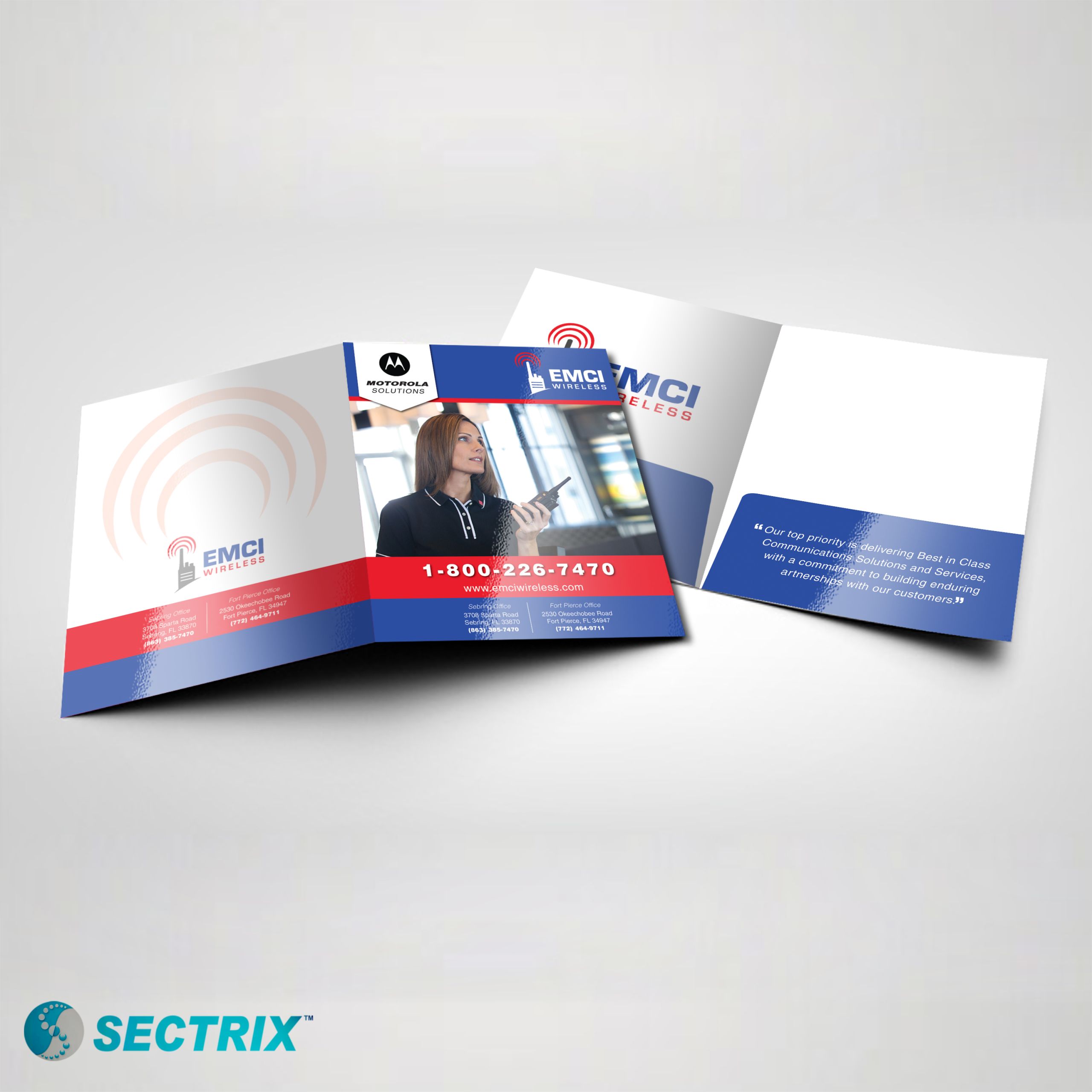 EMCI Wireless Presentation Folder | SECTRIX